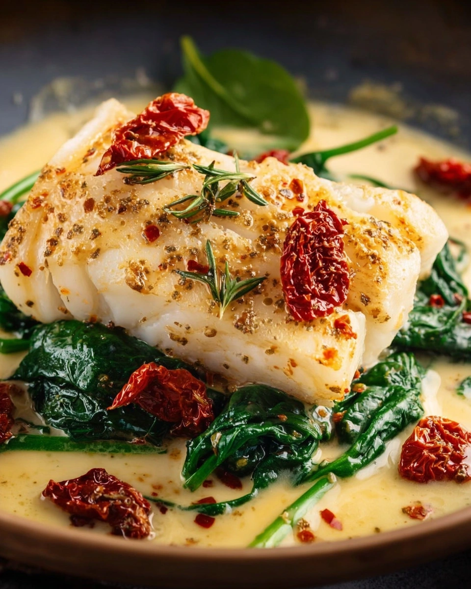 Creamy Tuscan Cod | Epic Meal Recipes