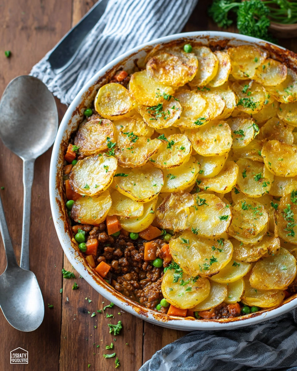 Crispy Potato Topped Meat Pie | Epic Meal Recipes