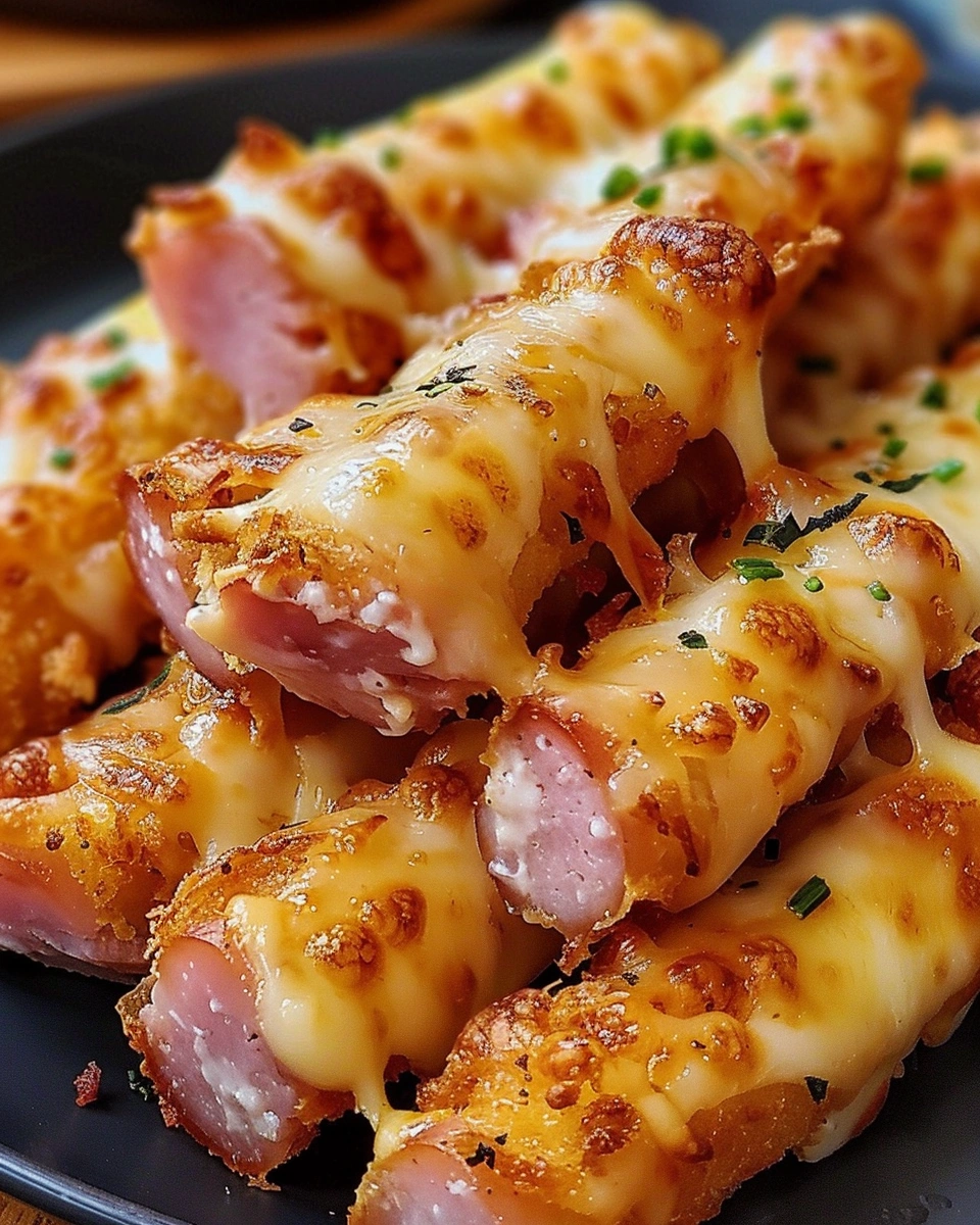 Ham and Cheese Sticks | Epic Meal Recipes