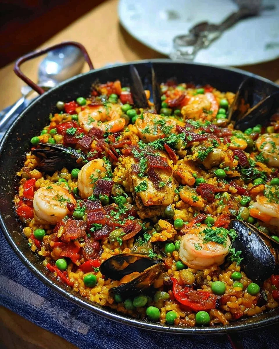 Mid Week Paella | Epic Meal Recipes