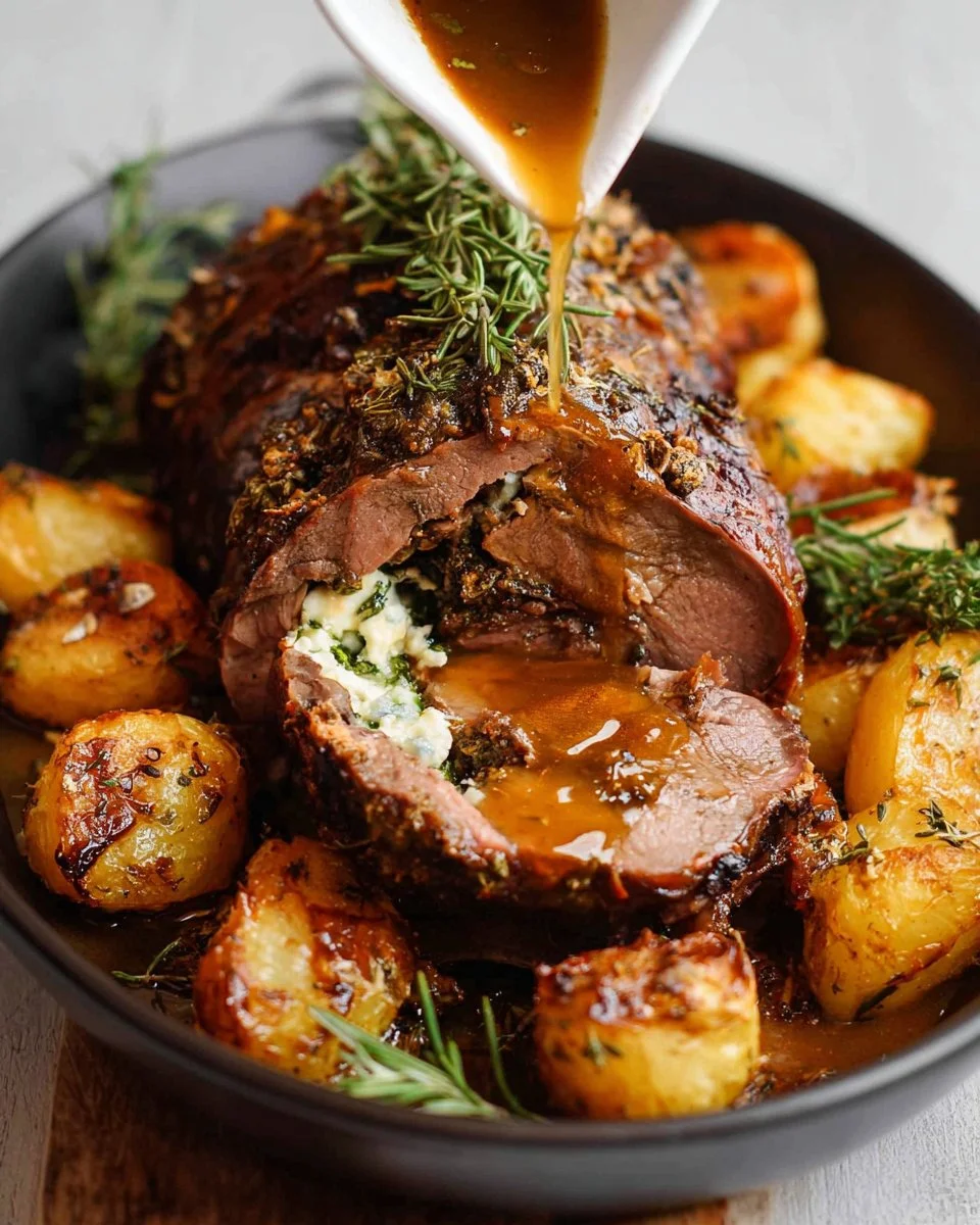 Slow-Roast Easter Stuffed Lamb | Epic Meal Recipes